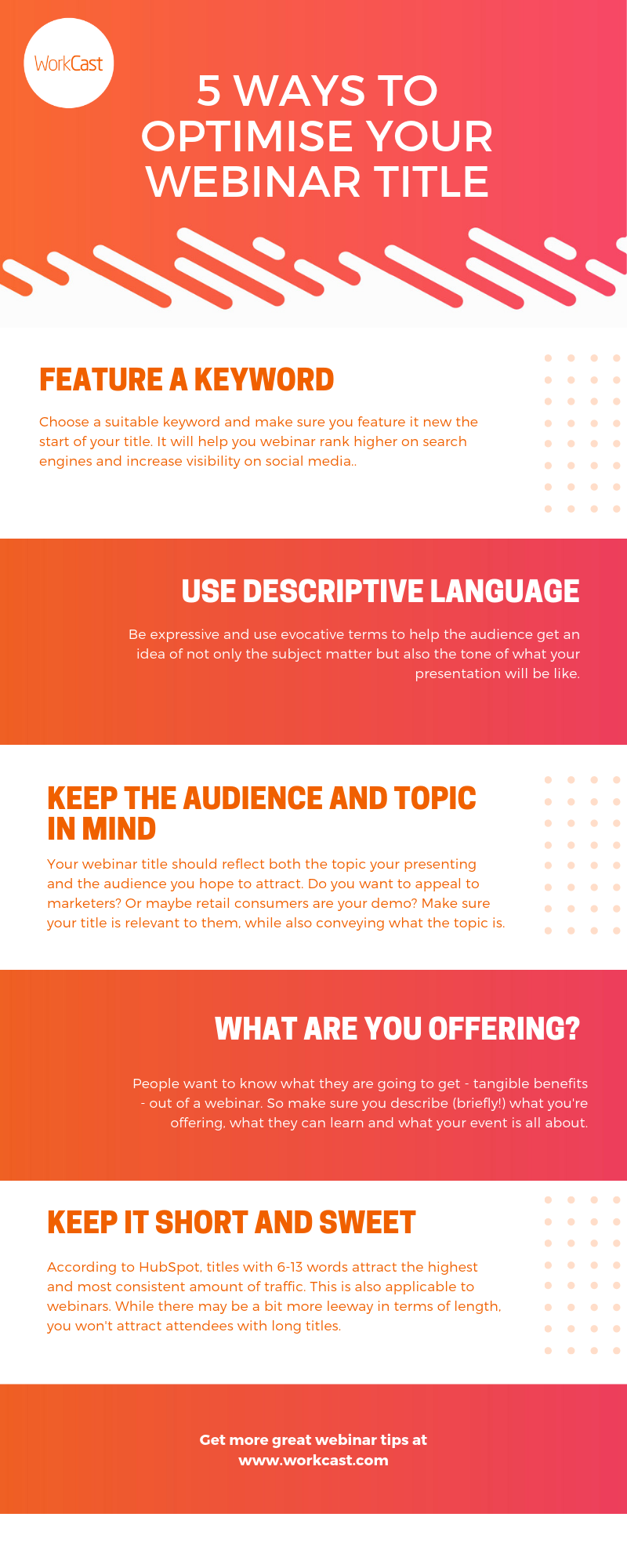 5 Ways to Write Webinar Titles that Convert | WorkCast